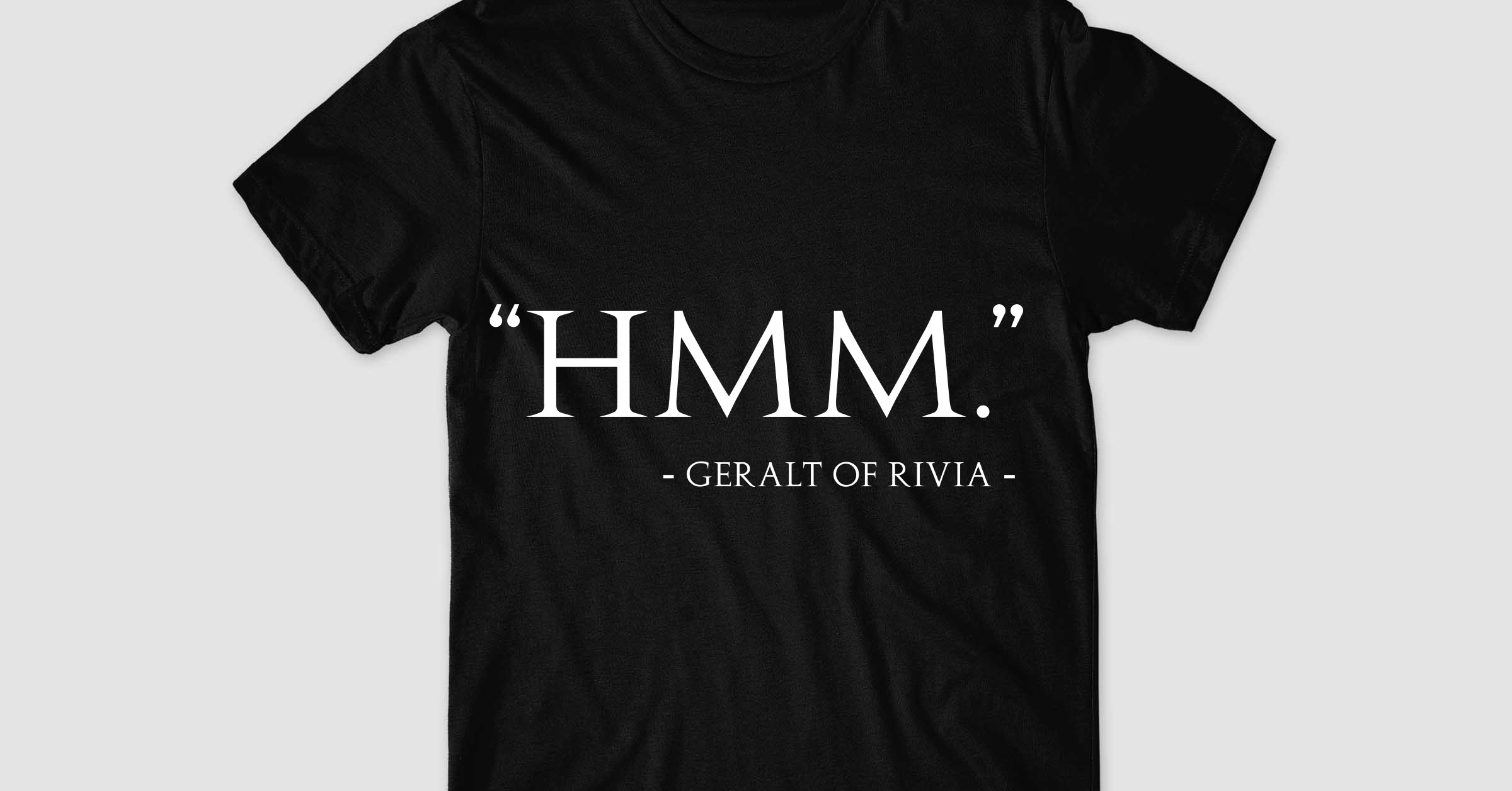 Witcher - hmmm Póló - The Witcher