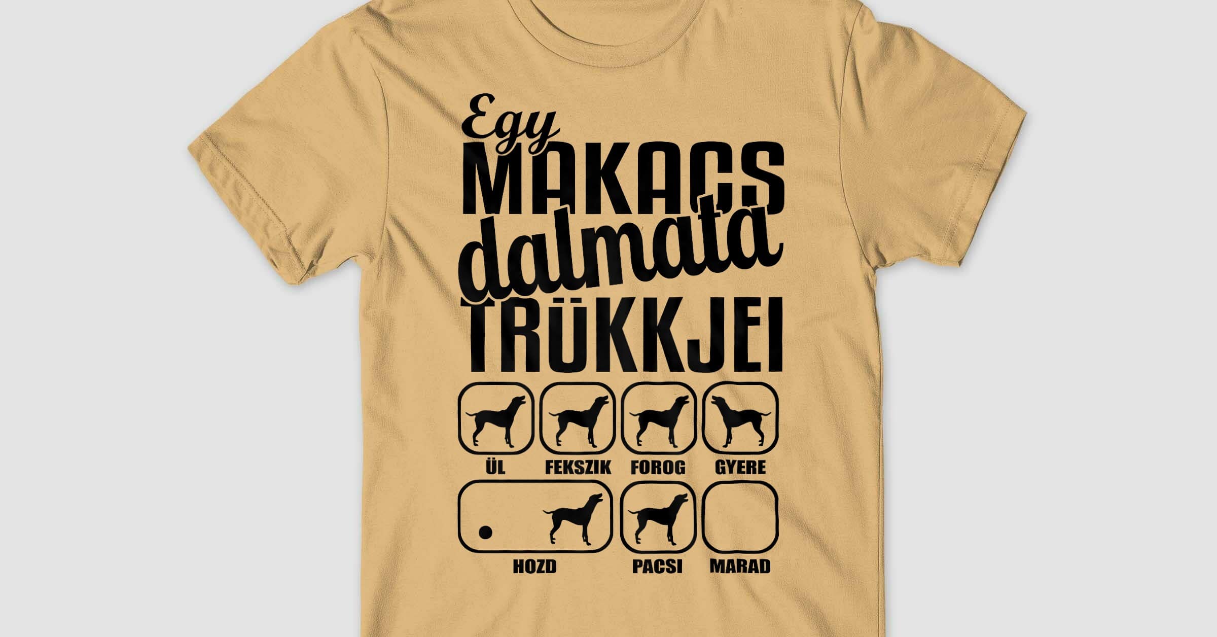 Makacs dalmata Póló - Dalmatian